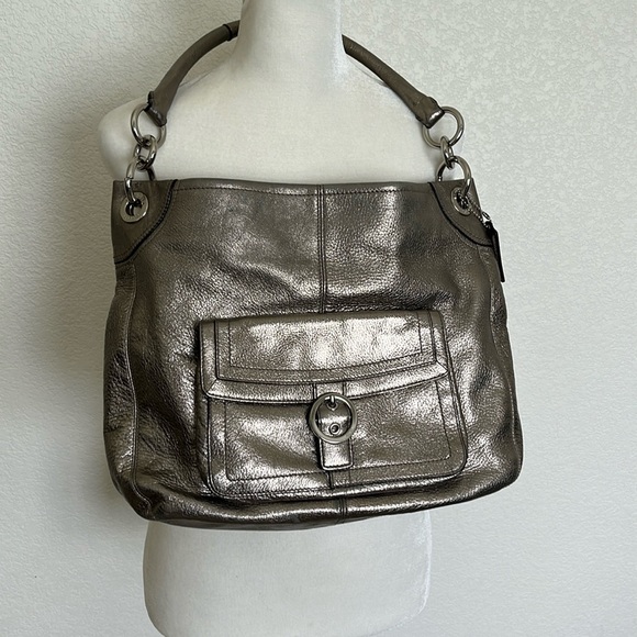 Coach | Bags | Coach Metallic Handbag | Poshmark